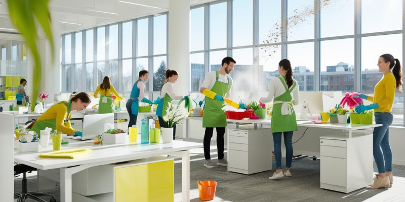 Spring Clean Your Workplace: Office Cleaning & Janitorial Supplies ...