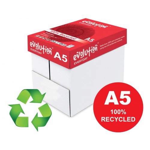 A5 *PAPERLINE* 100% recycled paper 80gsm Pk10 - ASAP Distribution ...