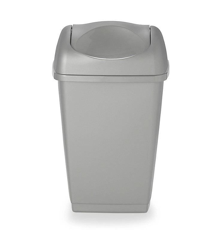 Tazetta Grey Plastic Swing Bin - 40L - ASAP Distribution - Film and TV ...