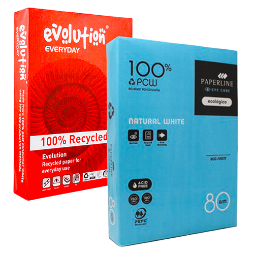 100% RECYCLED A4 80gm High White paper - ASAP Distribution - Film and ...
