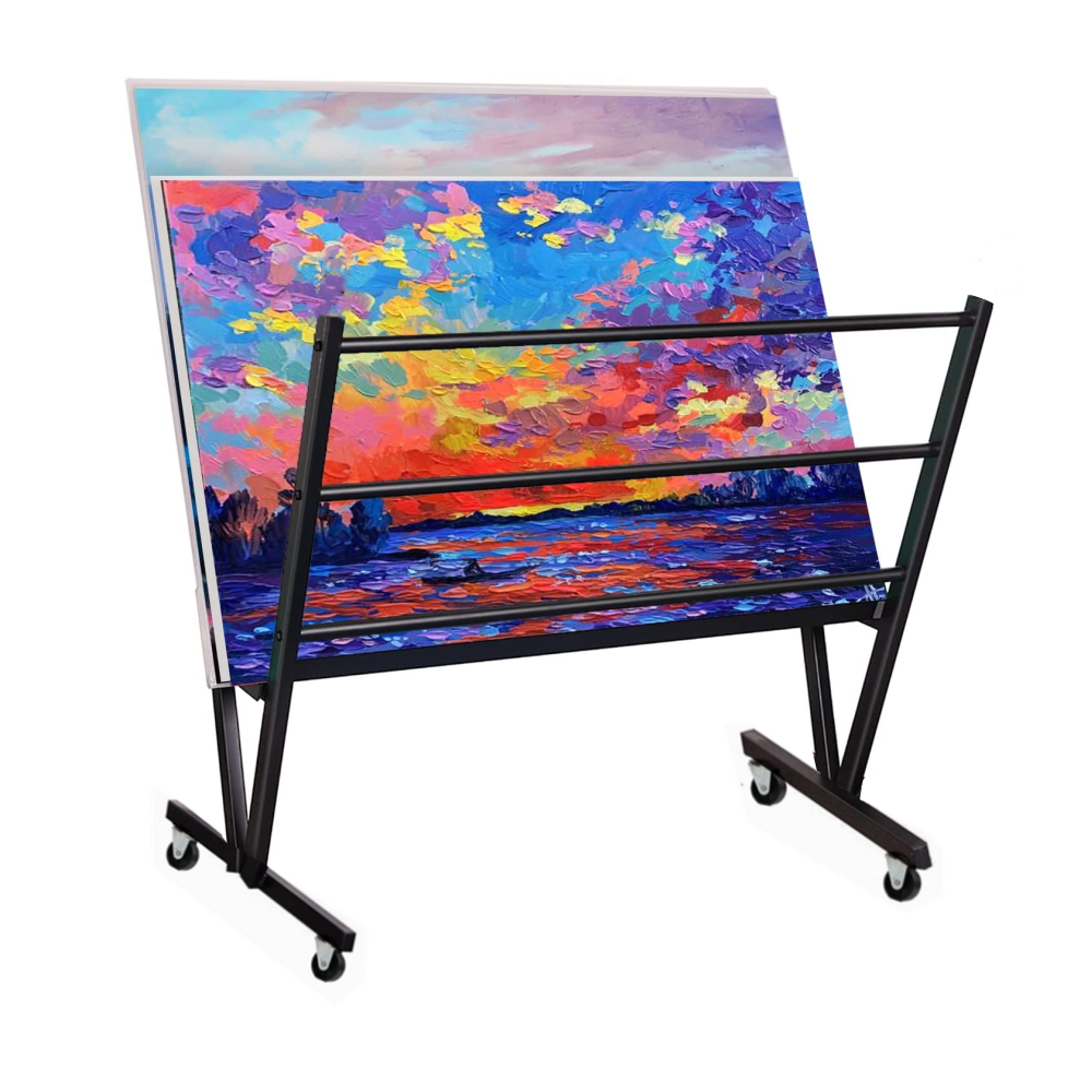 Metal Print Rack - ASAP Distribution - Film and TV Consumables Suppliers