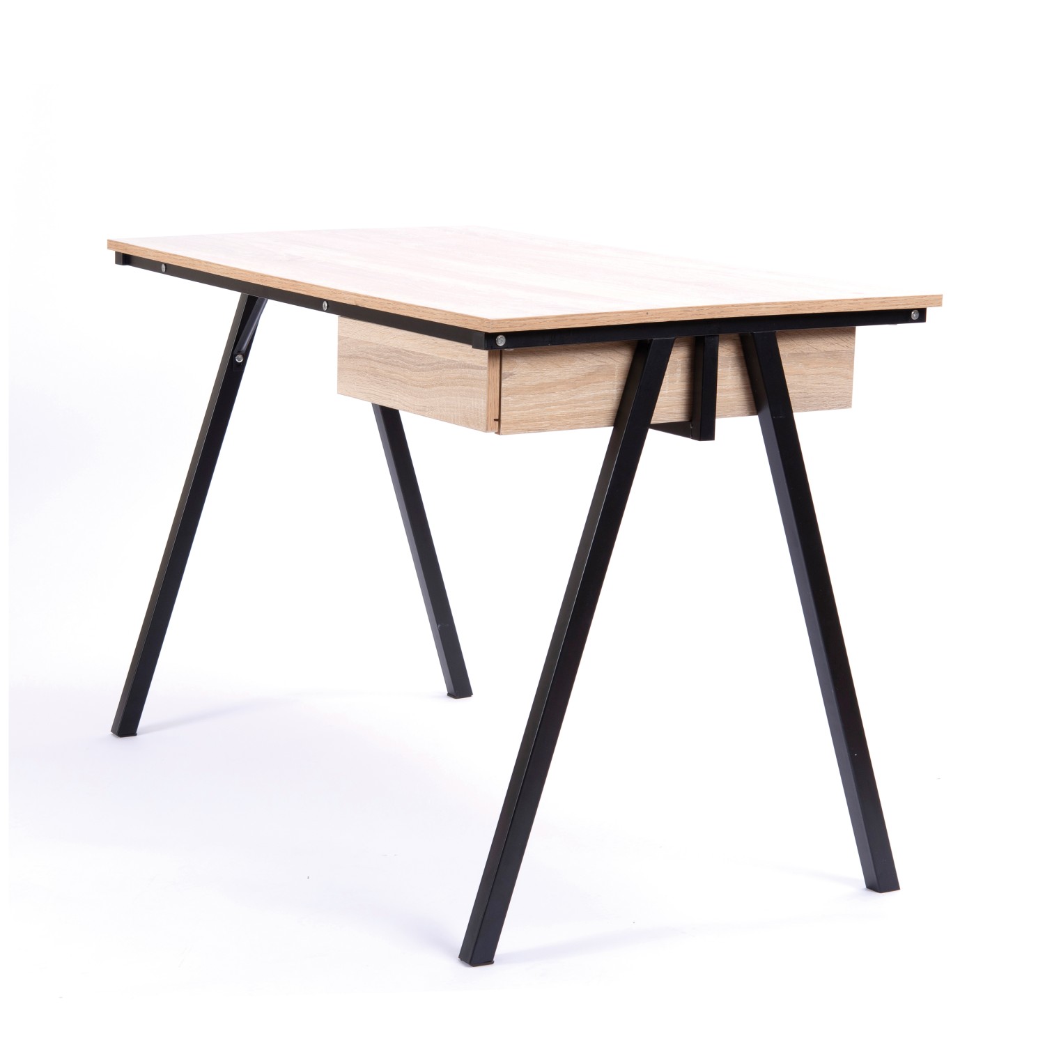 Ural Compact Workstation with Suspended Underdesk Drawer - Office Monster