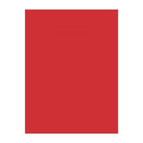 RED Handwriting Exercise Books A4 80 Pages 16mm Ruling / 4mm Ruling