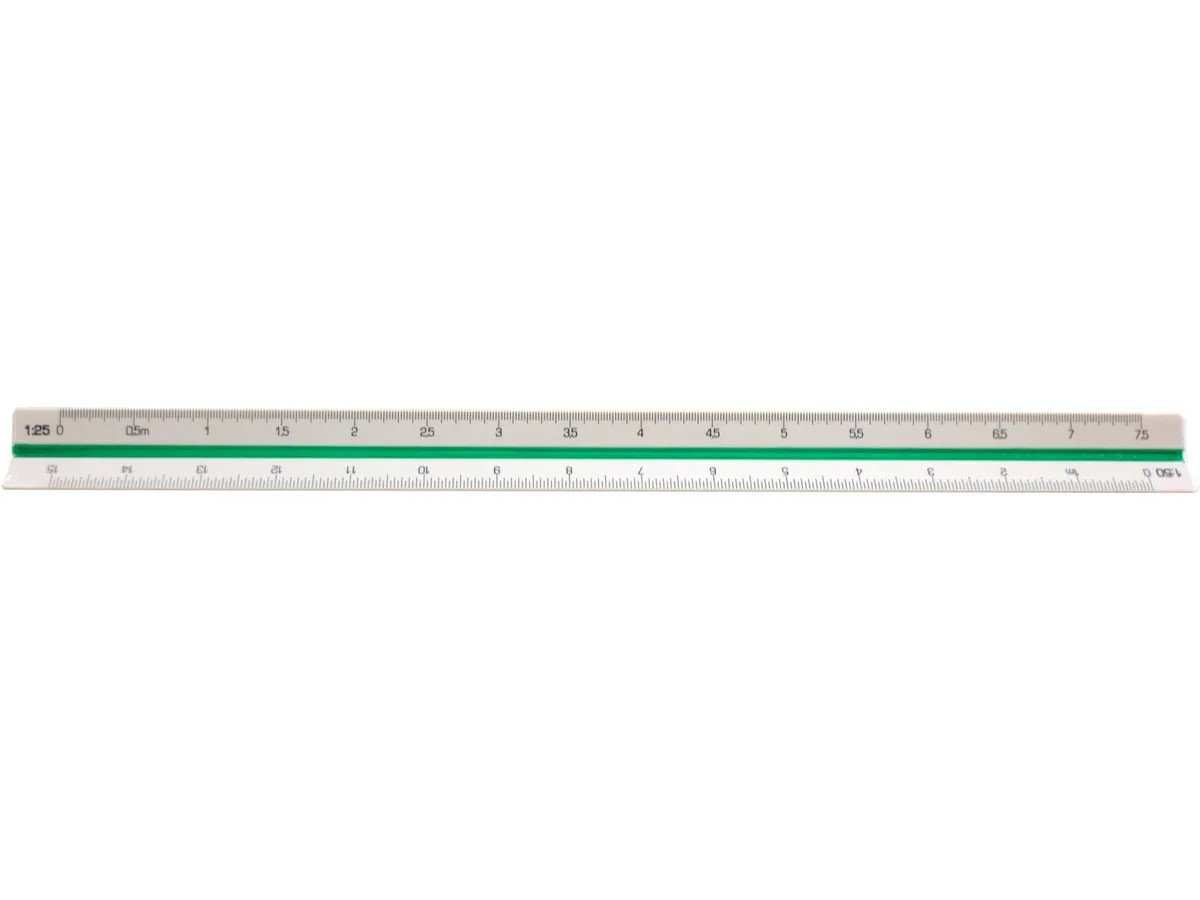 Linex 318 Triangular Scale Ruler 300mm 995400