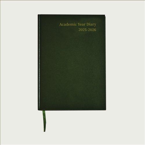 Buy 5 Star Academic Diary Week To View A5 Green 2025-2026 KF3A5AGN25 ...