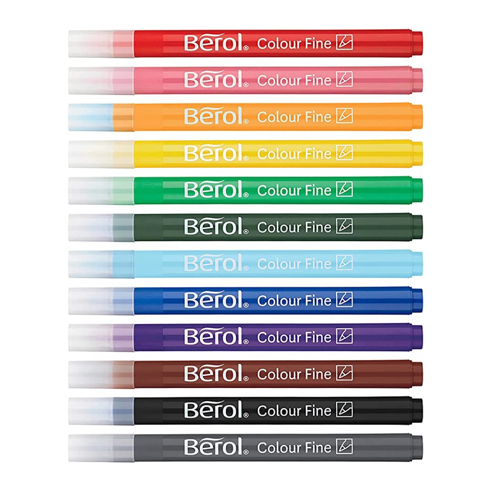 Berol Colour Fine Colouring Felt Pens
