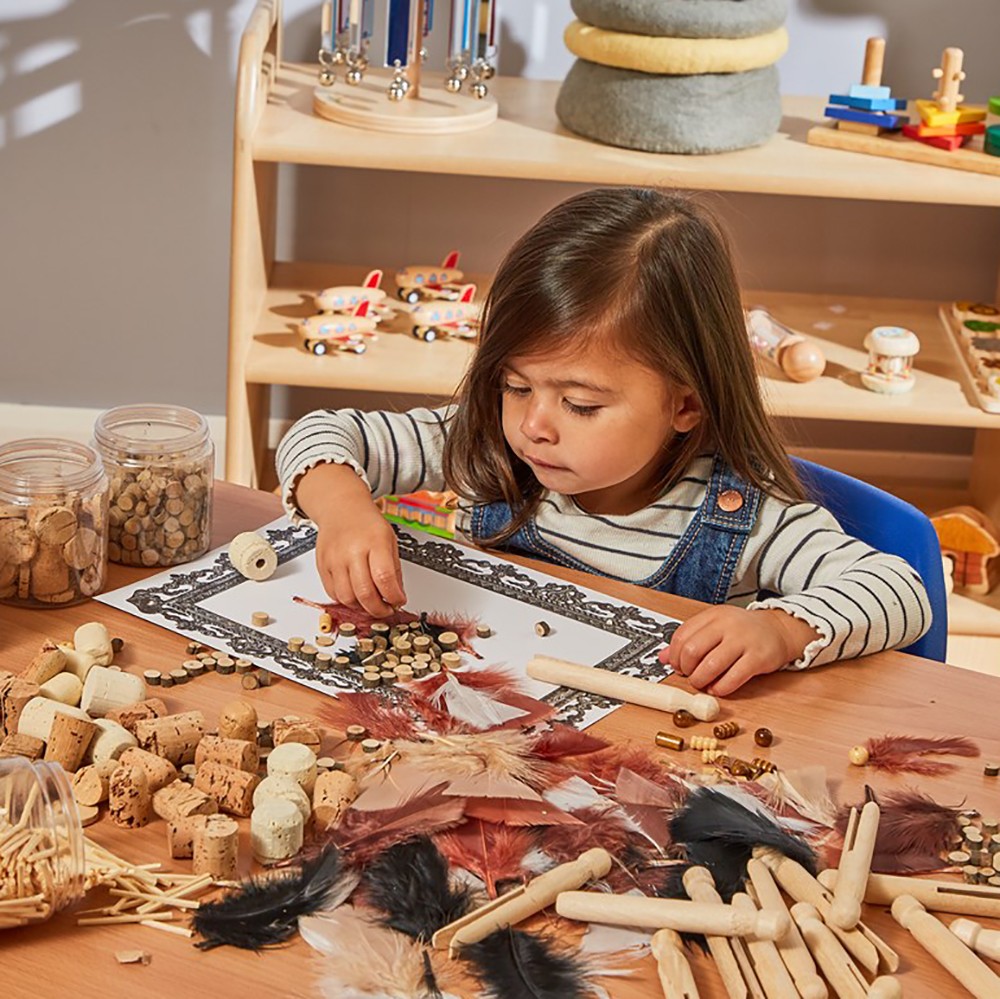 Natural Materials Collage Set