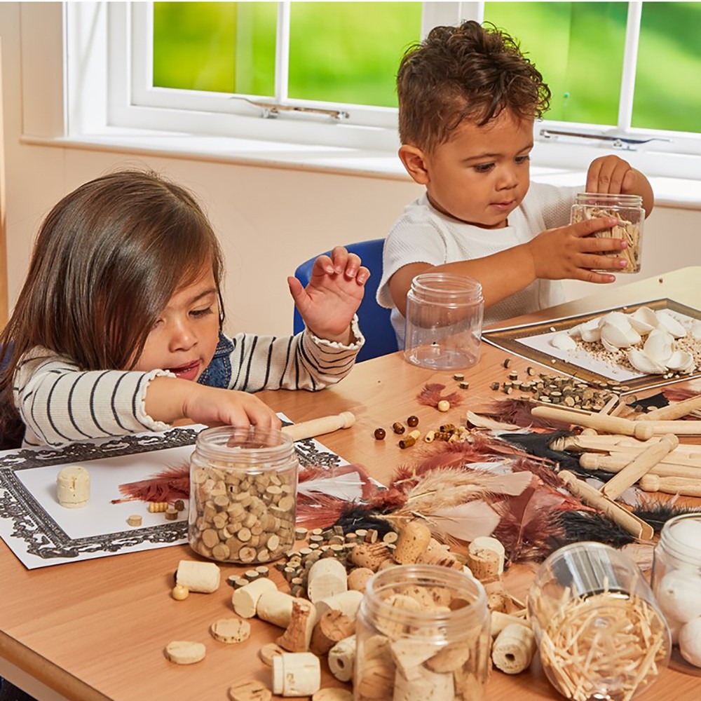 Natural Materials Collage Set