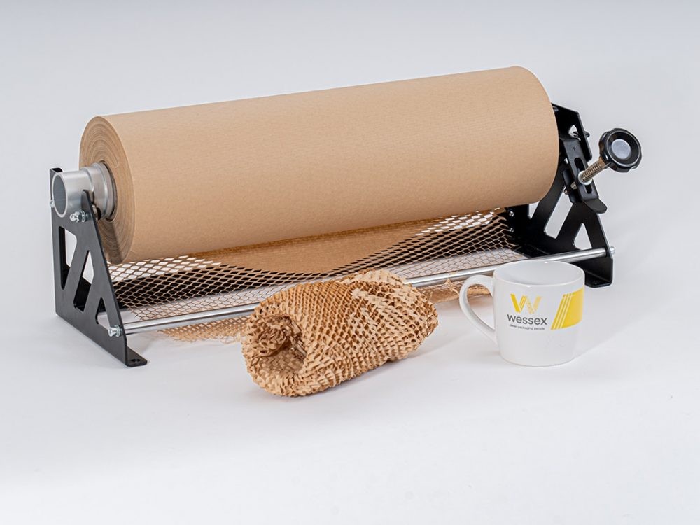Wrapping Paper Counter Roll Dispenser