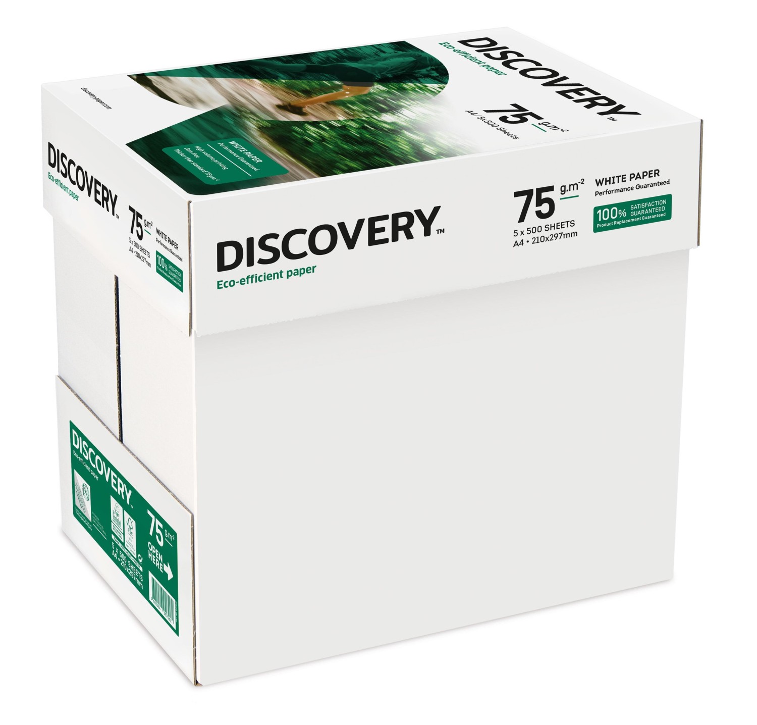 Discovery 75gsm A4- Box of 5 ream