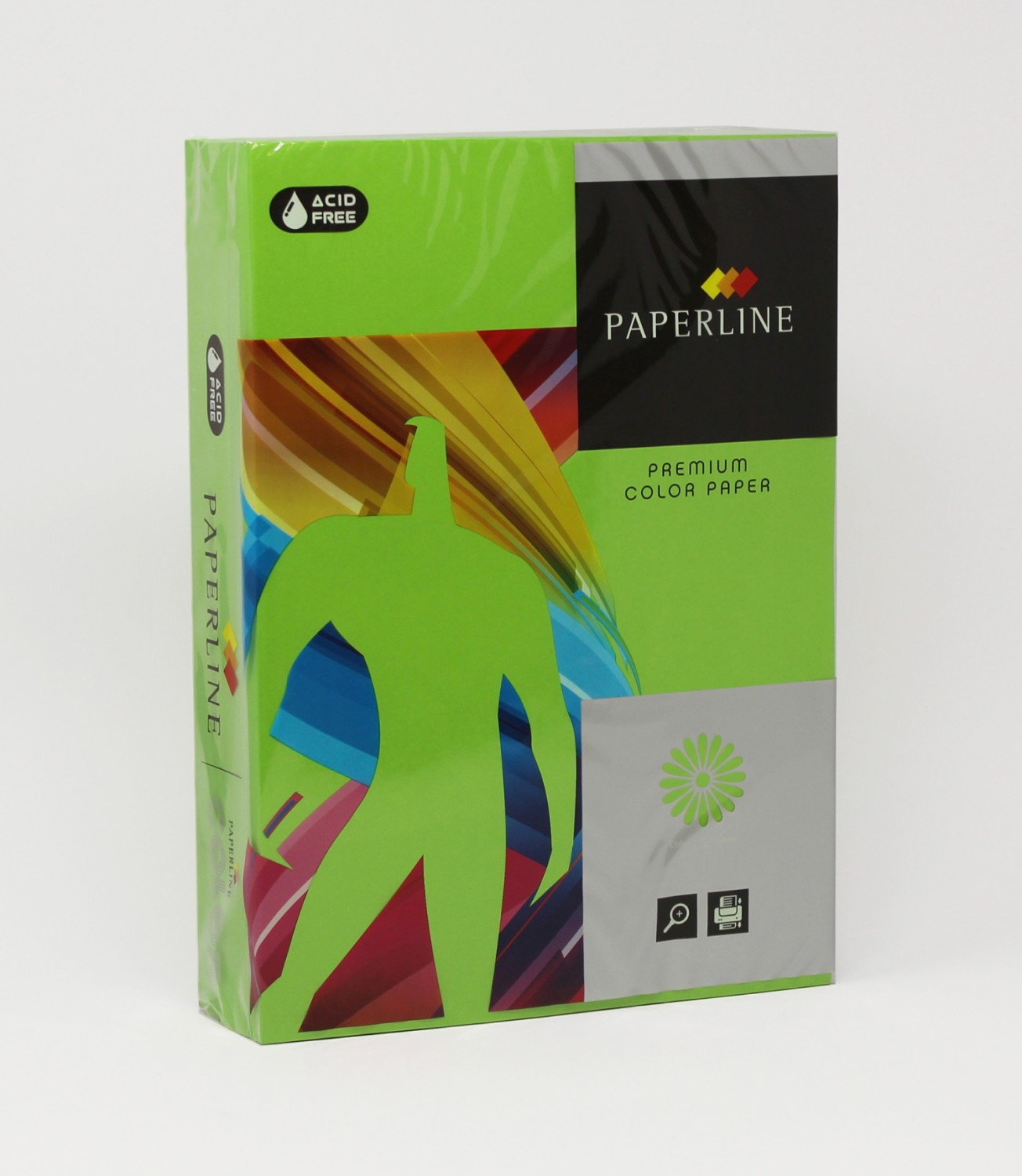 Paperline Color Parrot (Intense Green) 80gsm A3 - Box of 5 Reams