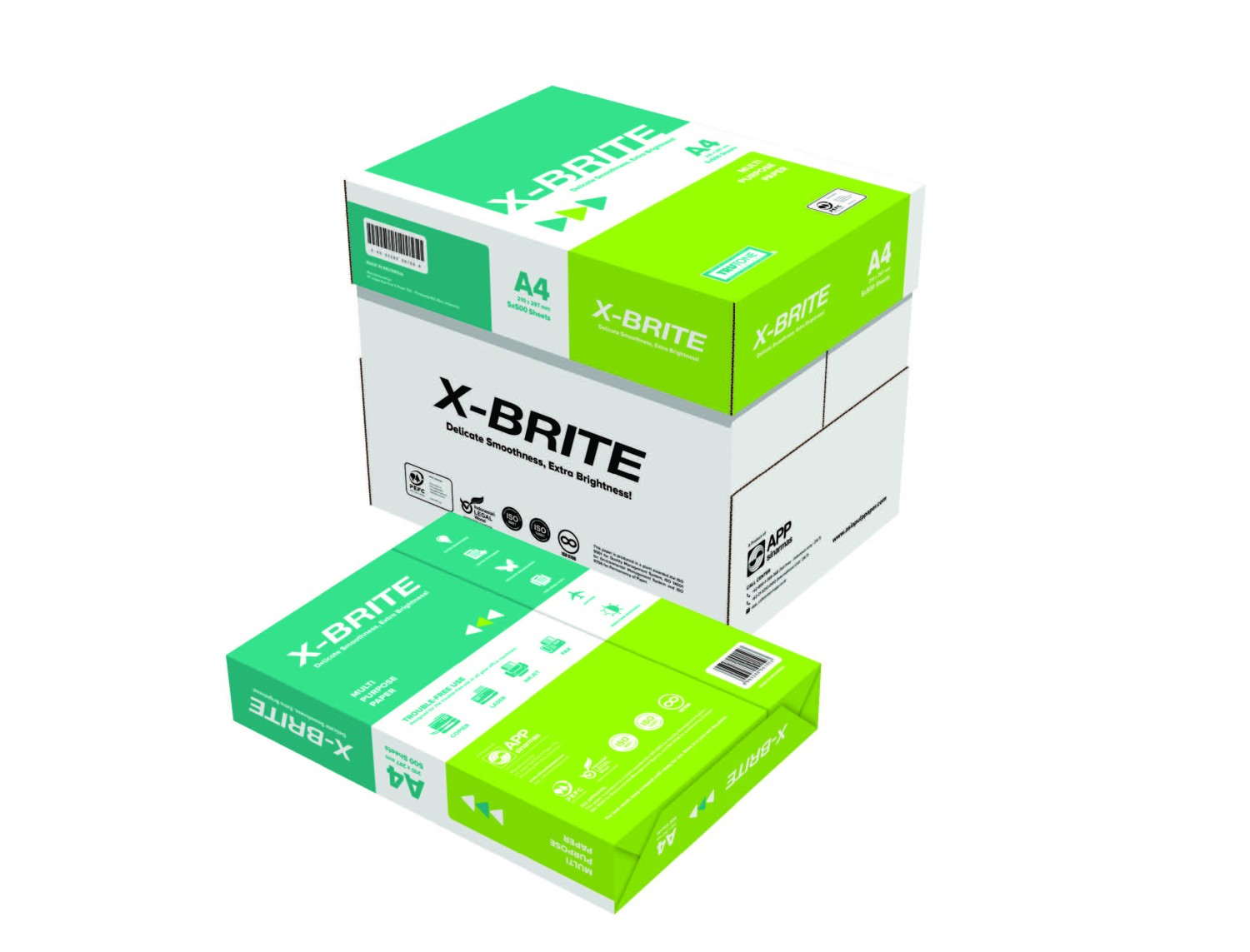 X-Brite Copier A4 - Box of 5 Reams