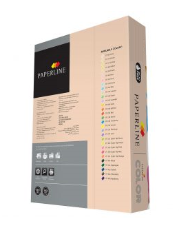 Paperline Peach Salmon Colour Laser & Inkjet Paper A4 80gsm (500 Sheets)