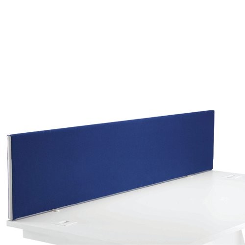 Desk Mounted Screen 1800mm x 25mm x 400mm