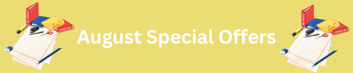 August Special Offers 2024 - Gosh Office Essex