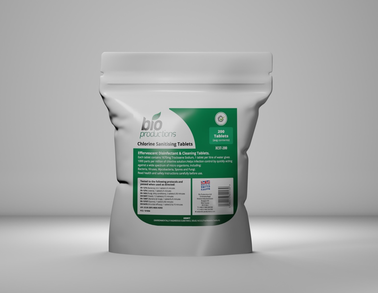 Chlorine Sanitising Tablets