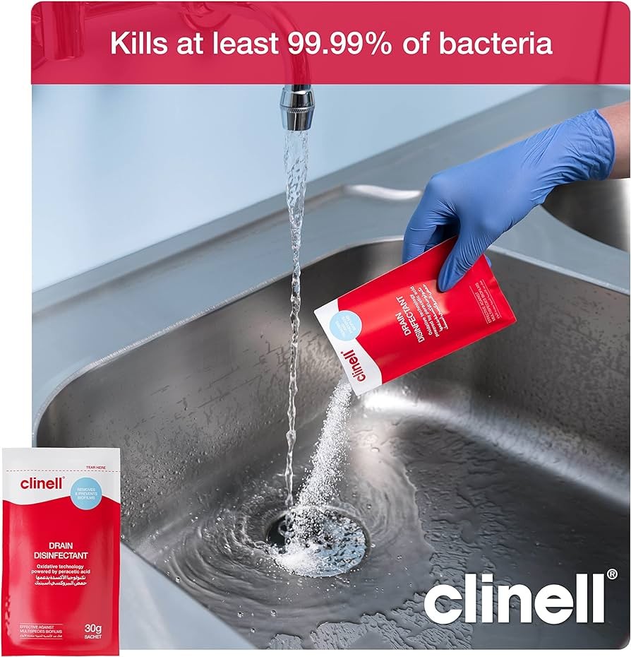 Clinell Drain Disinfectant sachets (30g)