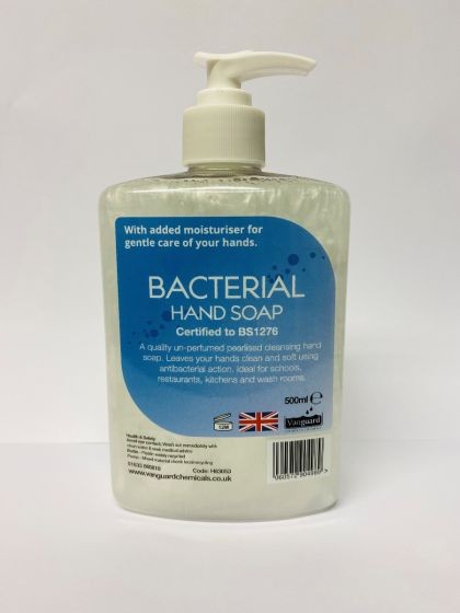 Antibacterial White Hand Soap 500ml