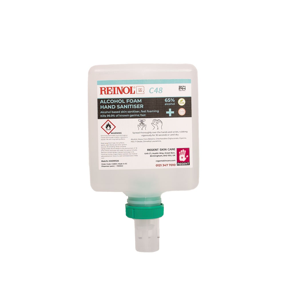 Regent Alcohol Foam Hand Sanitizer 1Ltr
