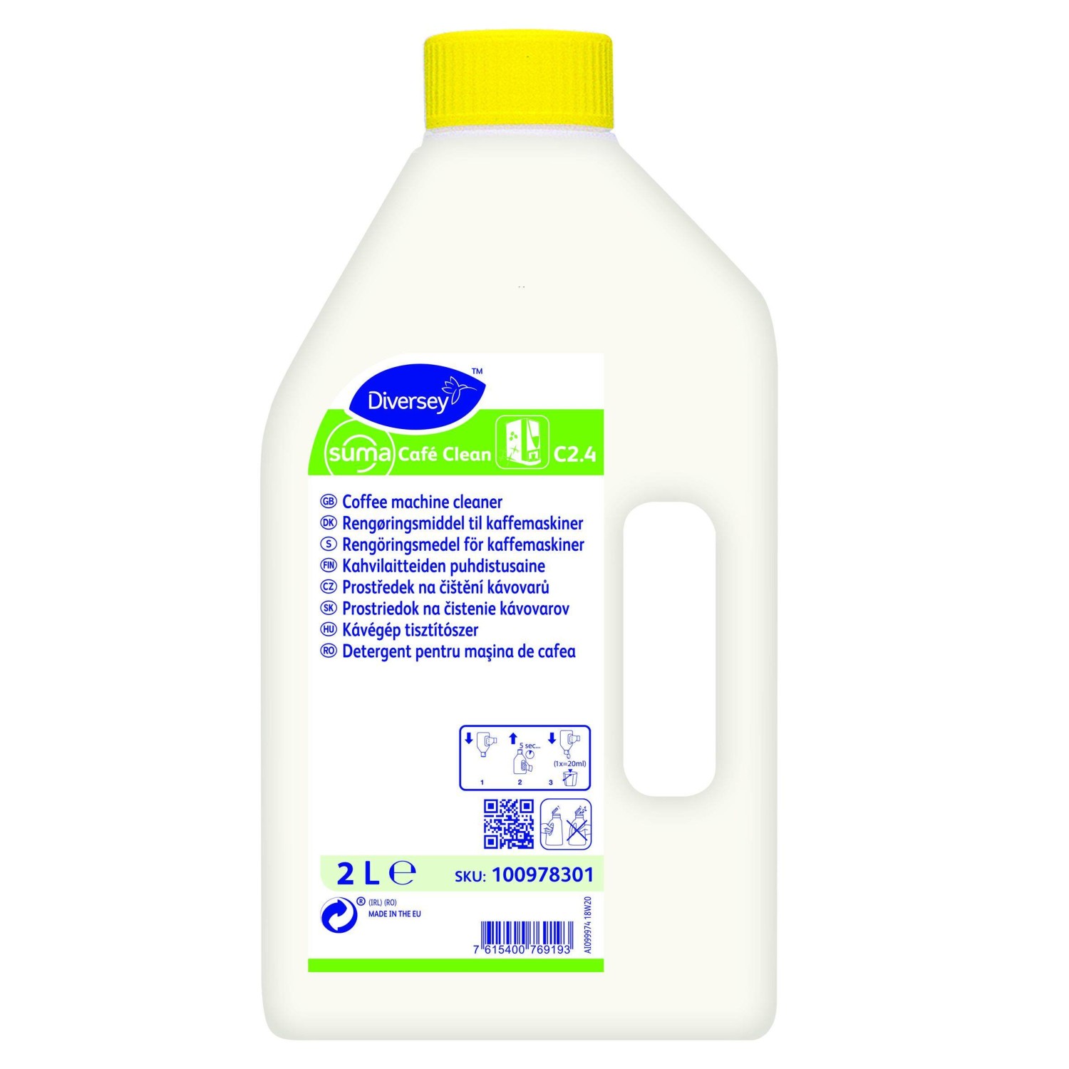 Suma Cafe Clean C2.4 2Ltr