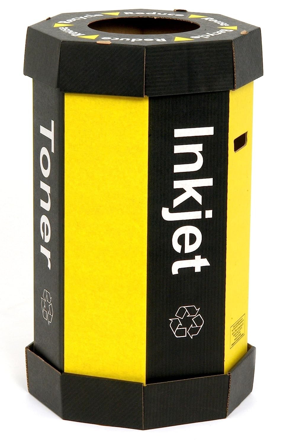 Acorn Cartridge Toner Recycling Bin 60 Litre Black / Yellow PK5 059783 ...