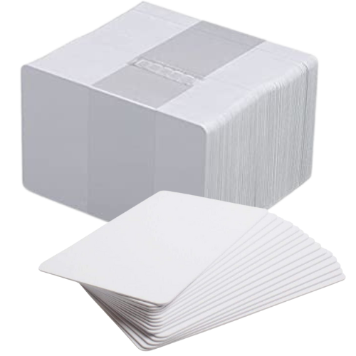 PVC ID Cards | White Plastic ID Card 30 mil | CR80