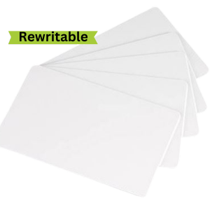 Eco-Rewritable Blank Card - Black and Blue
