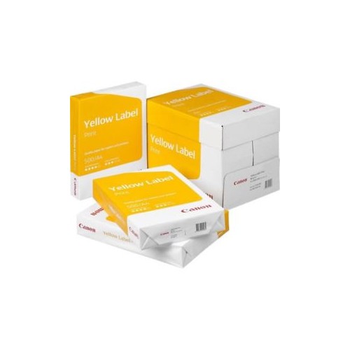 Canon A4 Yellow Label Standard Paper 80gsm White (Box 2500) Code CANYL80-A4