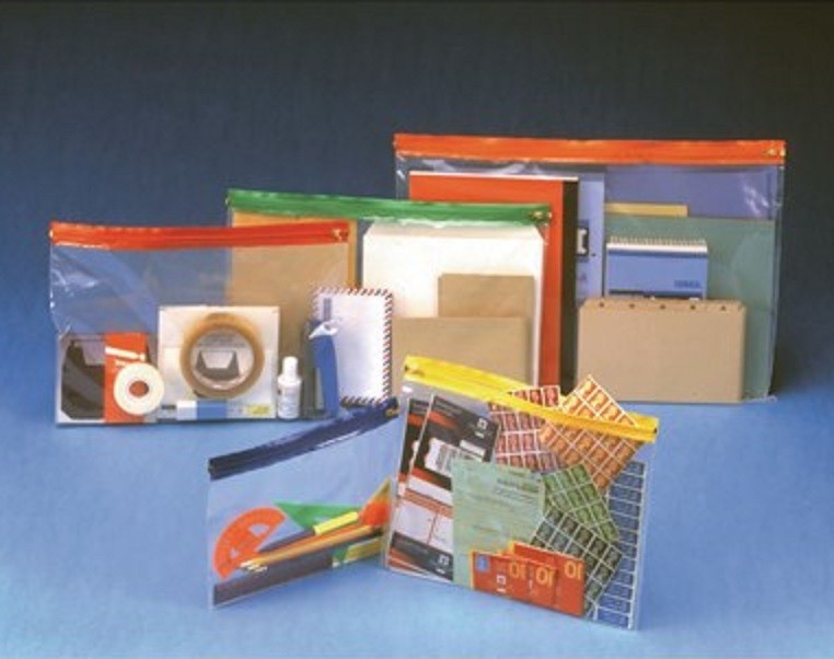 Bulky Zip Wallet A4 Assorted - Pack x 100