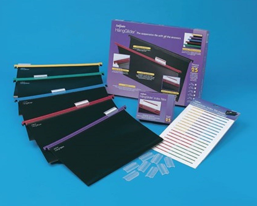 Snopake HangGlider Suspension File Foolscap Assorted - Pack x 25