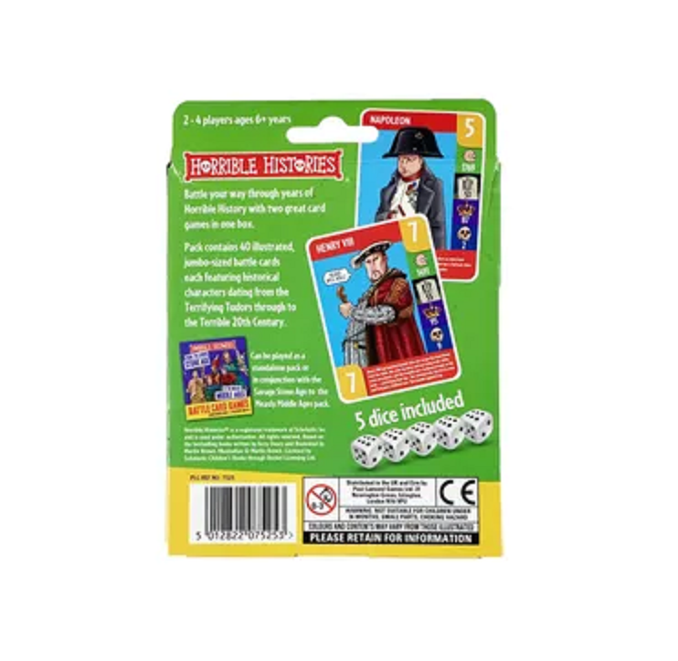 Horrible Histories Tudor Card Game