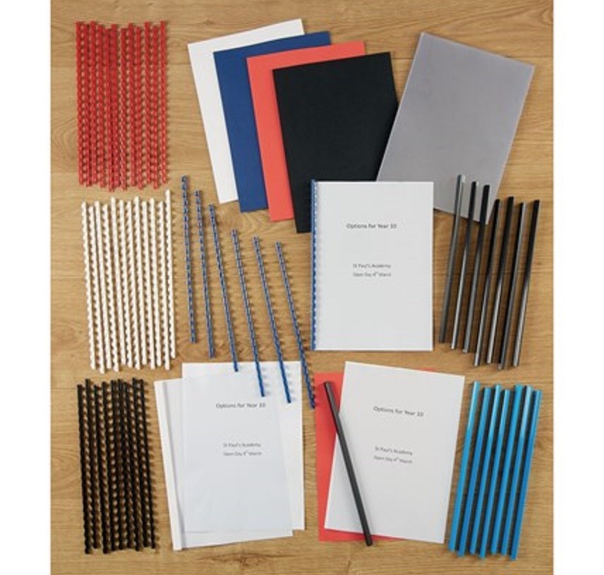 Clear PVC Binding Covers - 180 microns - Box x 100