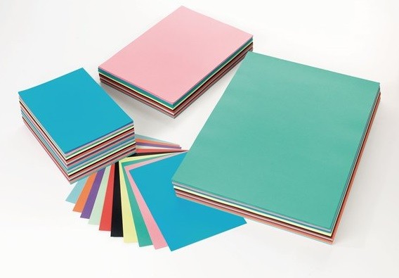 Coloured Card (750 Micron) - SRA2 - Assorted - Pack x50