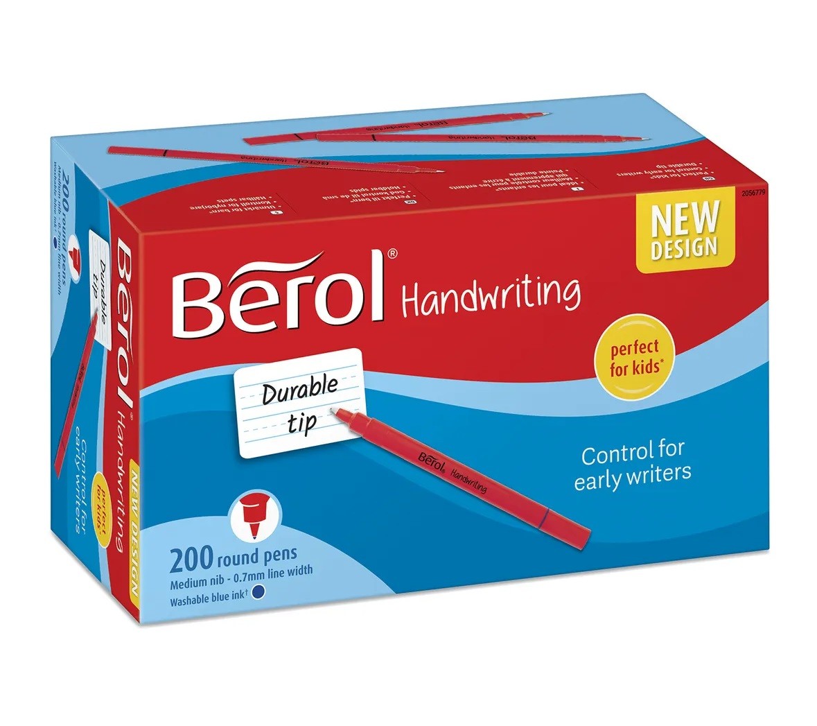 Berol Handwriting Pen - Blue - Pack x200