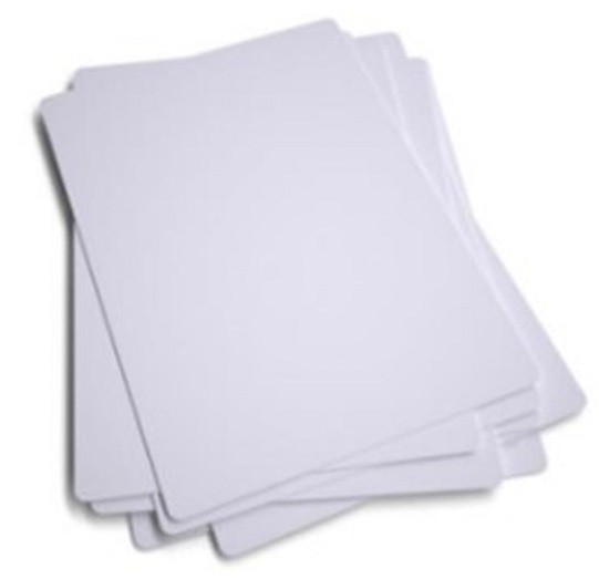 Economy Drywipe Boards - Plain A4 10 pack (500 microns)