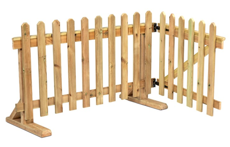 Millhouse Movable Fence Panel and Gate