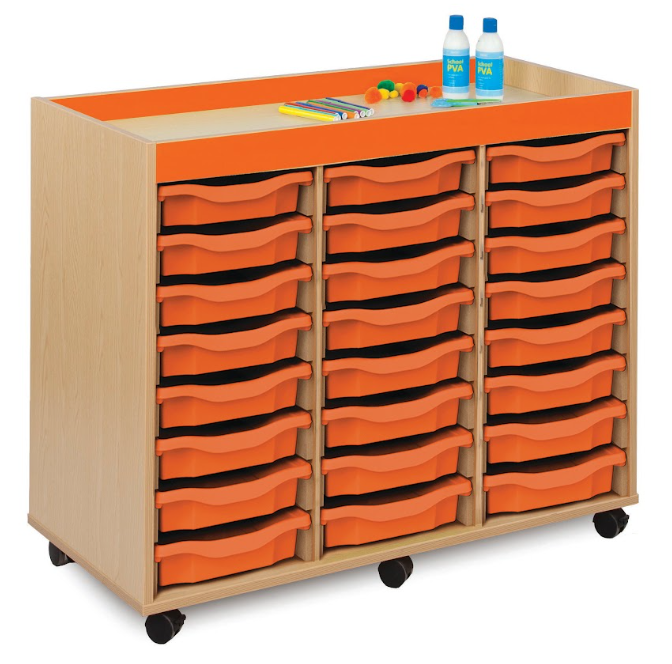 Bubblegum combination 24 single or 12 double tray MAPLE unit with ...