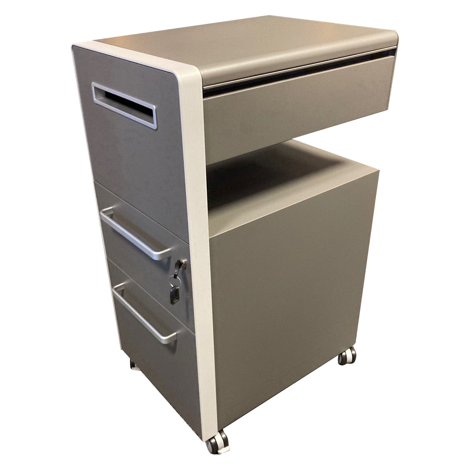 Bisley Bite Right Hand Lockable Personal Storage on Castors **EX-DISPLAY**