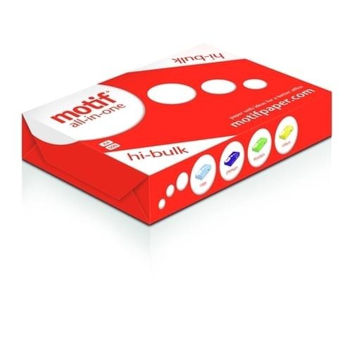 Motif High Bulk A4 78gm x 1 Ream (500 Sheets) - Docucare Office Solutions