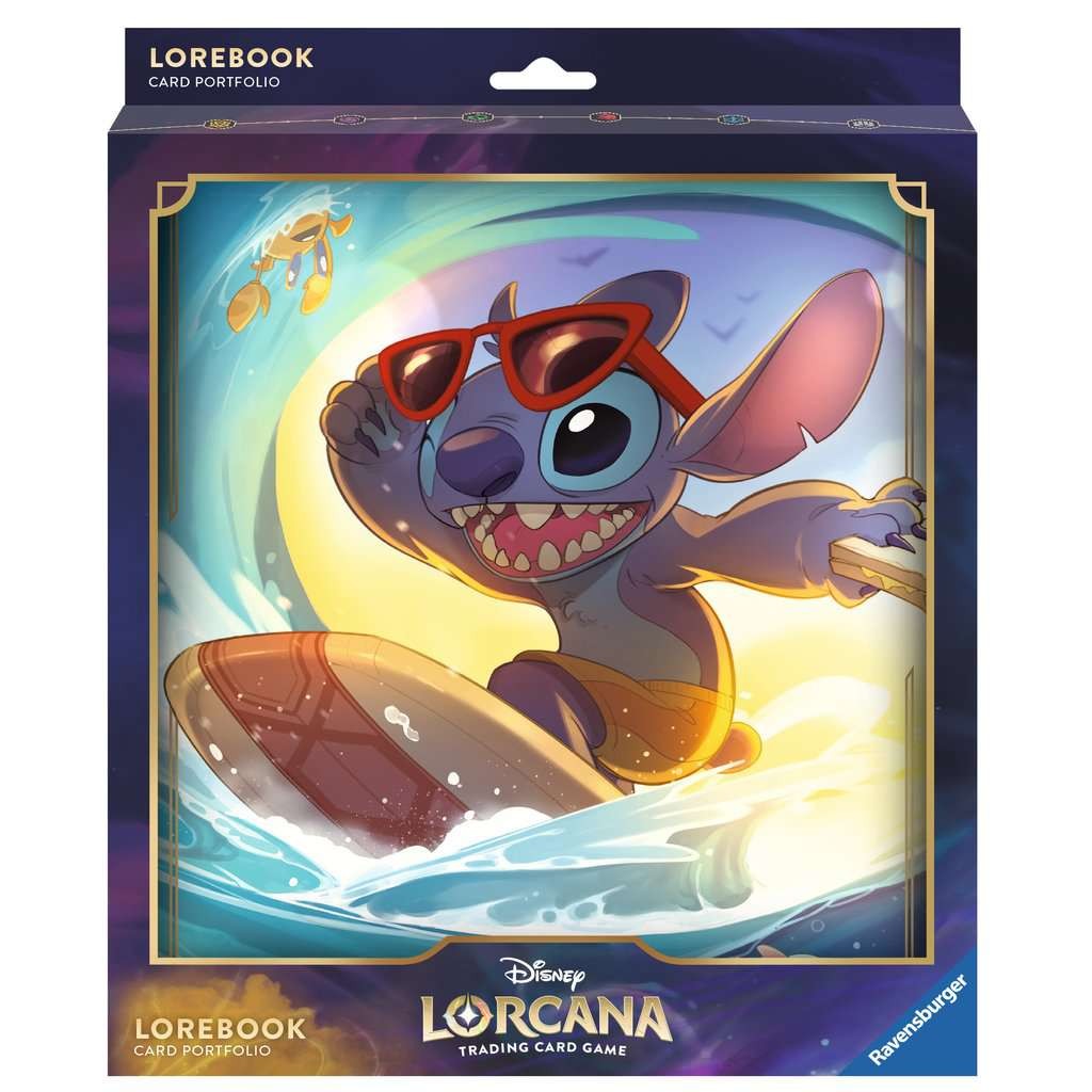 Disney Lorcana: The First Chapter Trading Card Game Portfolio - Stitch ...