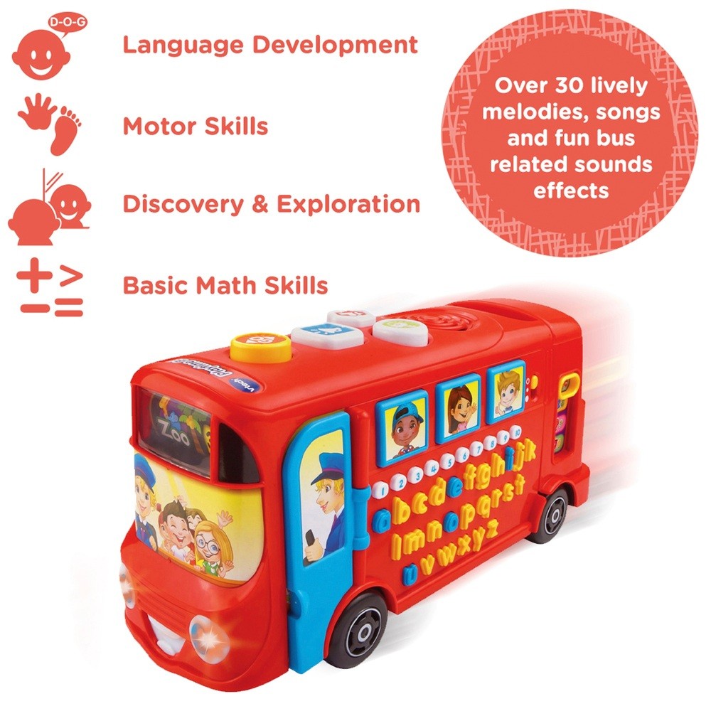 VTech Playtime Bus with Phonics - Fagan Toys