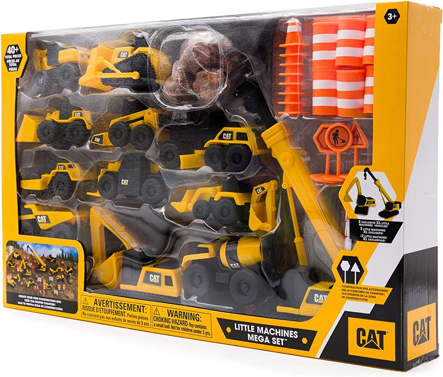 CAT Construction, Little Machines Mega Set - Fagan Toys