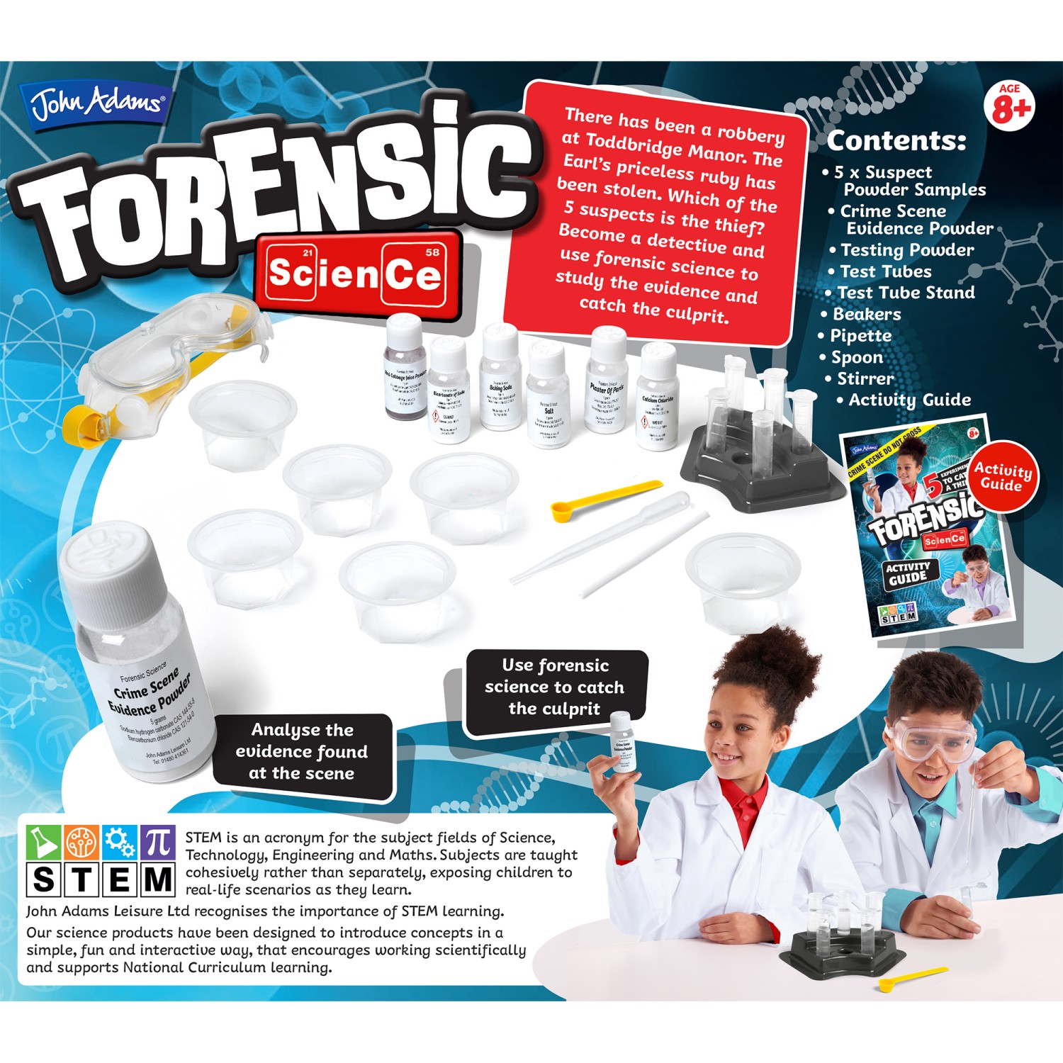 Forensic Science Experiments Set - Fagans Toys