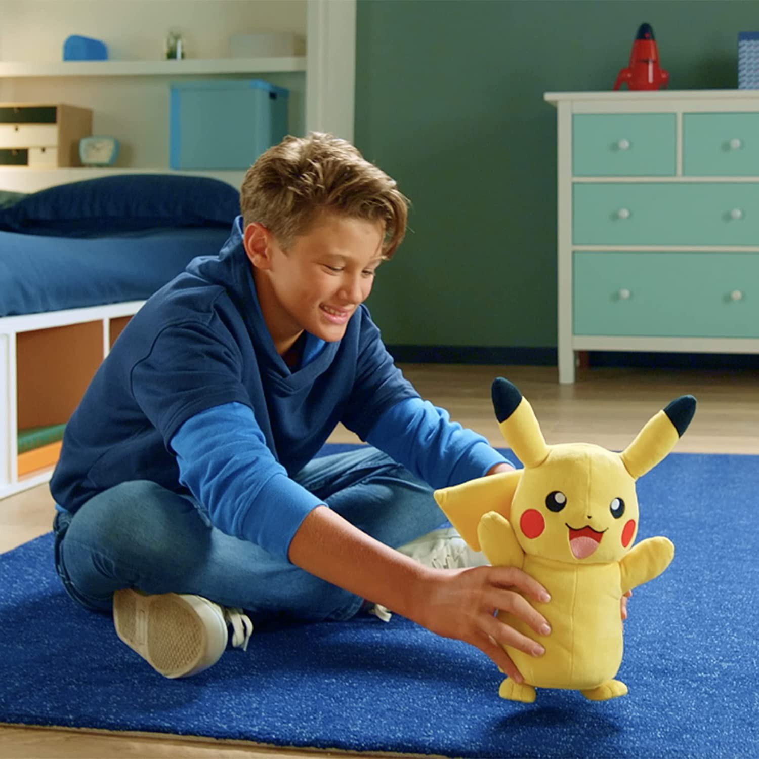 Pokemon Pikachu Electric Charge Plush - Fagan toys