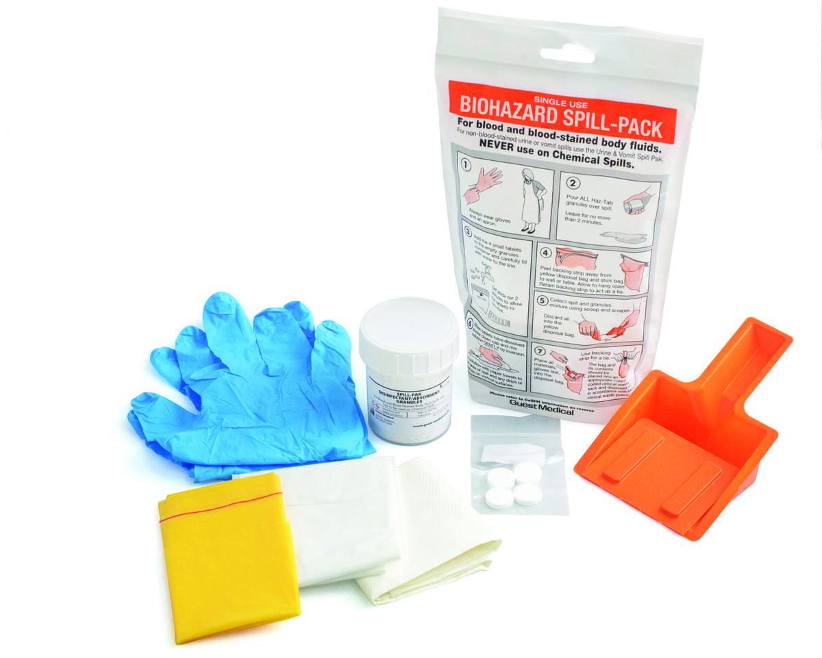 Guest Medical Biohazard Spill-Pack x1