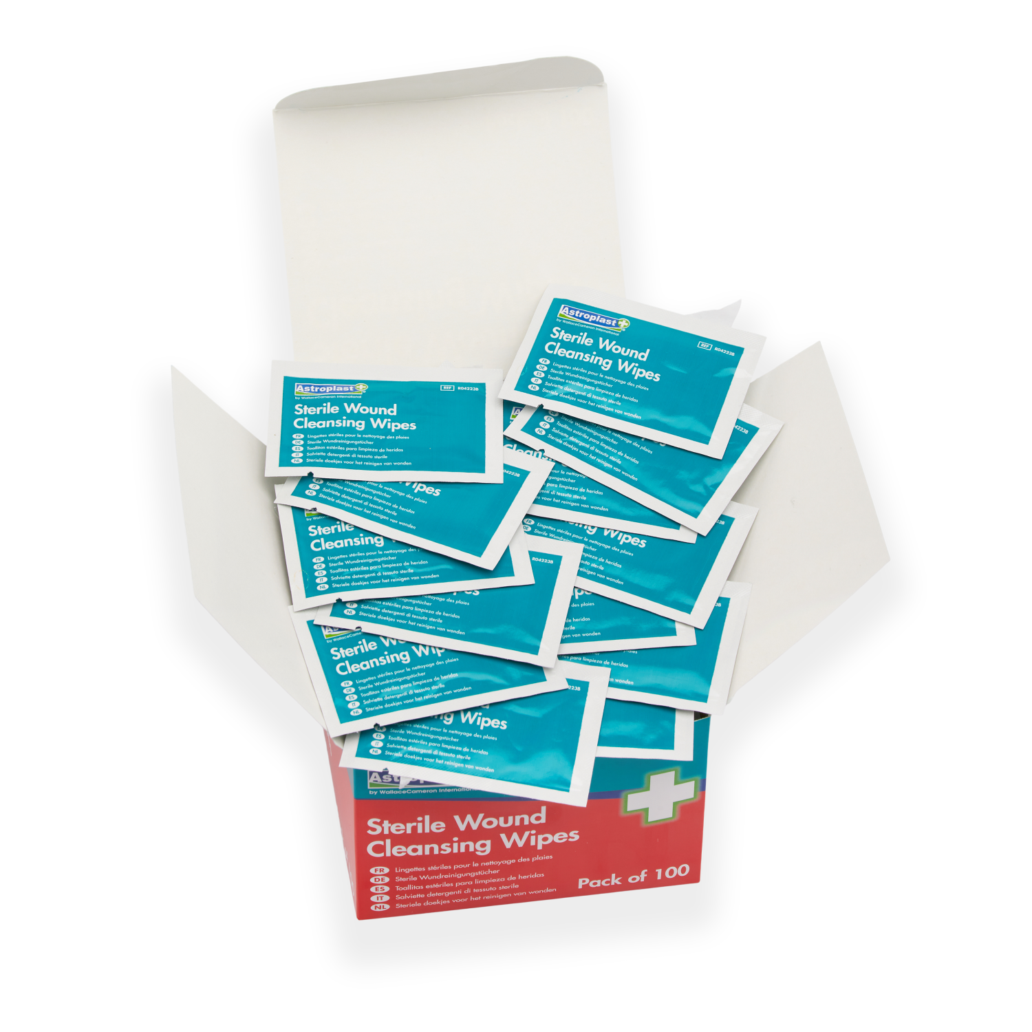 STERILE SALINE MEDICAL FIRST AID WIPES (100) - Own Brand