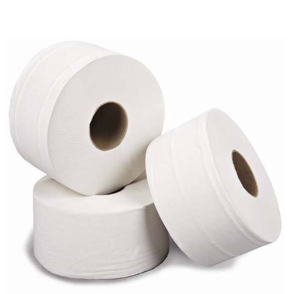 TOILET ROLLS MINI JUMBO ECO150J 2 PLY 150m core 60mm 2.25" (12)