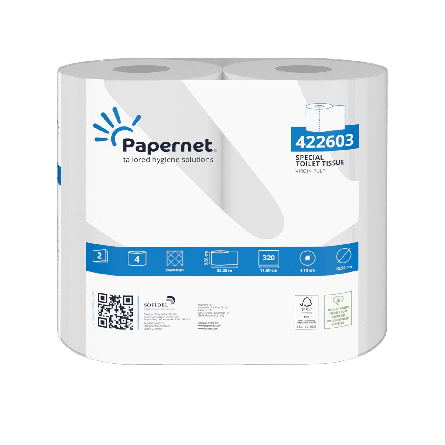 TOILET ROLLS 320 Sheet SOFI. 416238 (40)