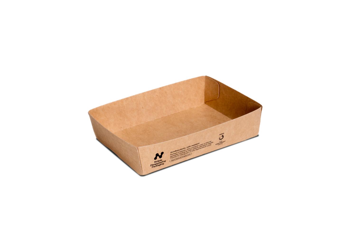 Notpla Tray 6x5” Brown (420)