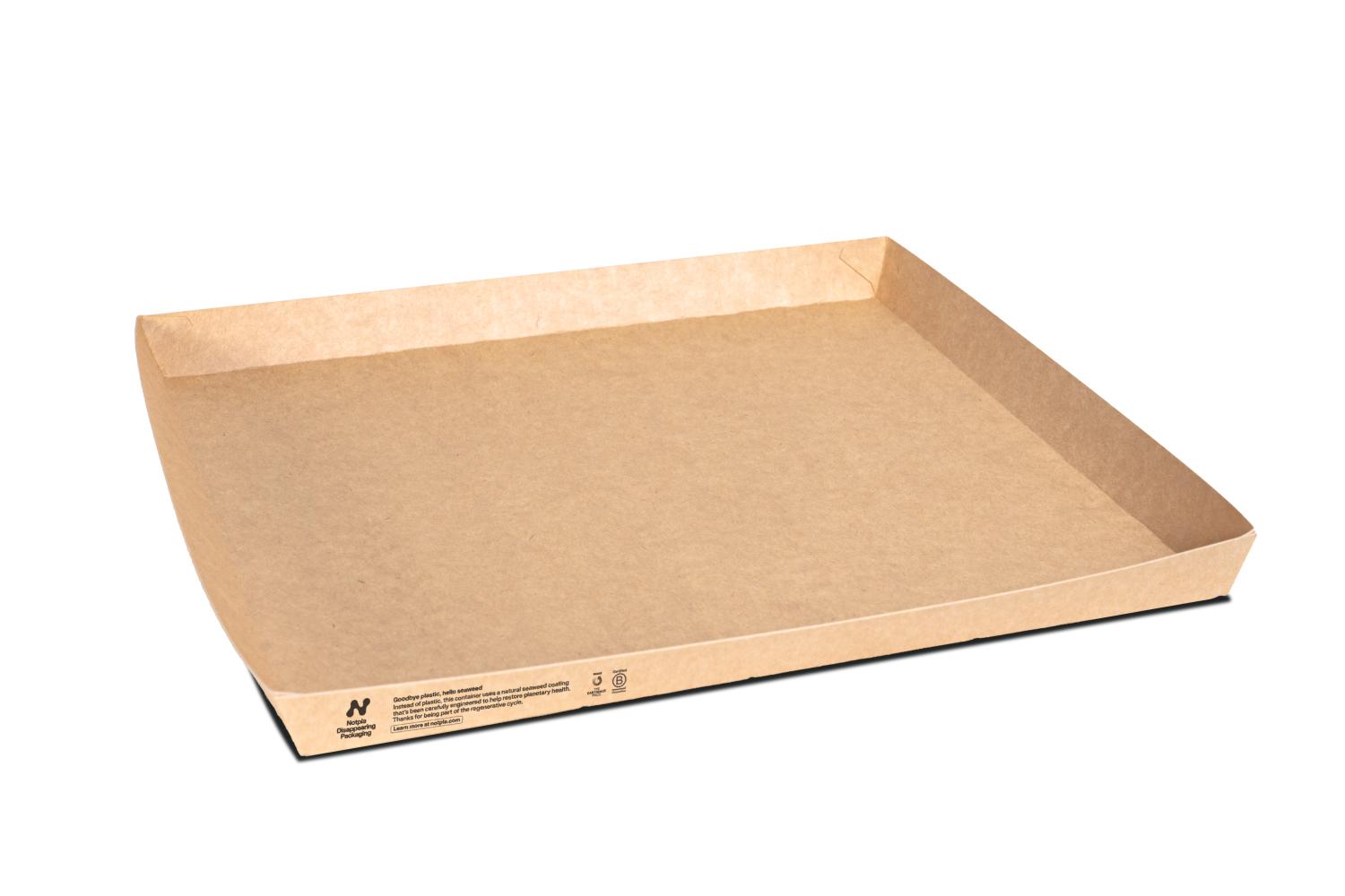 Notpla Pizza Tray - 10" - Brown (350)